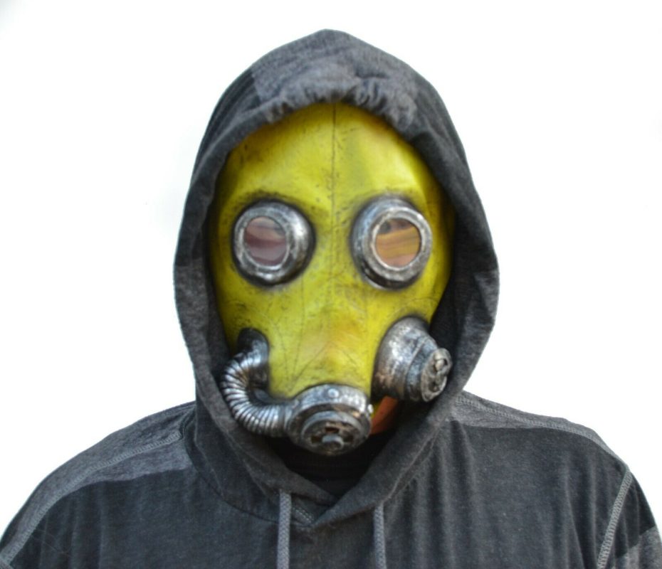 Gas Mask Costume Party Toxic Radiation biochemical Mask - Acid ...