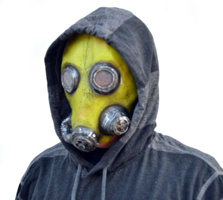 Gas Mask Costume Party Toxic Radiation biochemical Mask - Acid ...