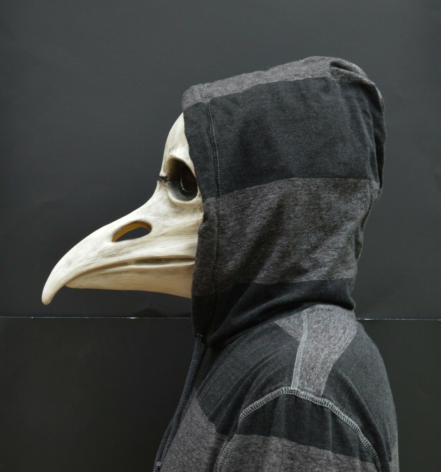 Plague Doctor Mask WHITE - Acid Halloween Masks are Scary AF
